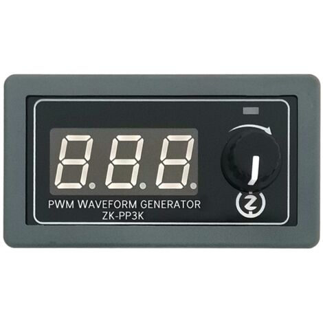 -PP3K Dual Mode LCD PWM Signal Generator 1Hz-99KHz Pulse Frequency Duty Cycle Adjustable Square Wave