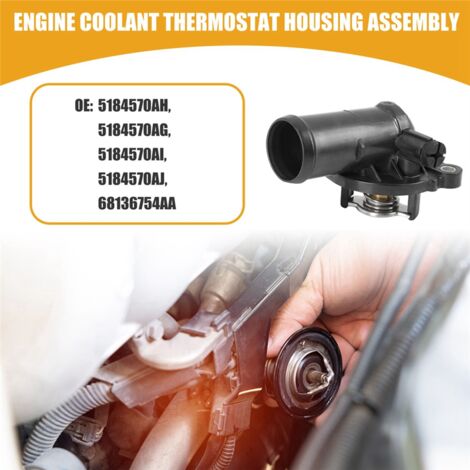 Car Thermostat Assembly with Washer 5184570AJ, 5184570AH, 5184570AG for ...
