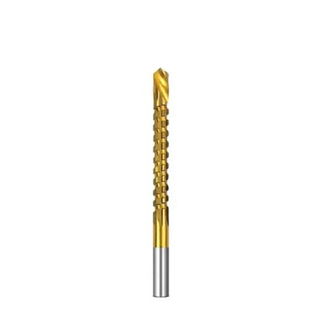 8mm Titanium Coated Drill Bit Spiral Jagged Saw Composite Twist