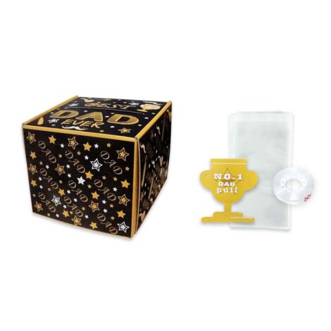 Happy Father's Money Box for Cash Gift Pull, with Pull Out Card DIY Set ...