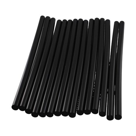 15Pcs Hot Glue Sticks 270 X11mm Black Melt Sticks for Car Body Dent Repair Remover Crafts