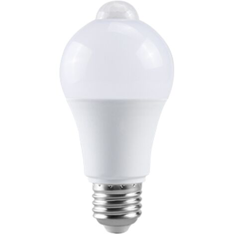 85-265V E27 PIR Motion Sensor Lamp 12W Bulb with Infrared Detector ...