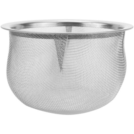 Metal household tea leaves strainer teapot filter, 70mm diameter
