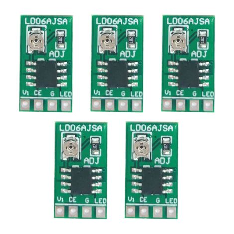 5PCS 30-1500MA Adjustable Constant Current LED Driver DC 3.3V 3.7V 4.2V ...