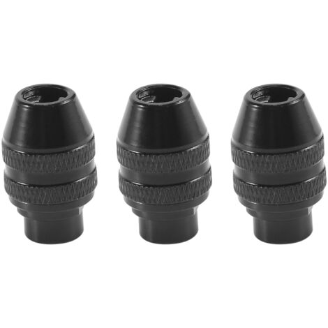 3Pcs Multi Quick Change Keyless Chuck Universal Replacement for 4486 ...