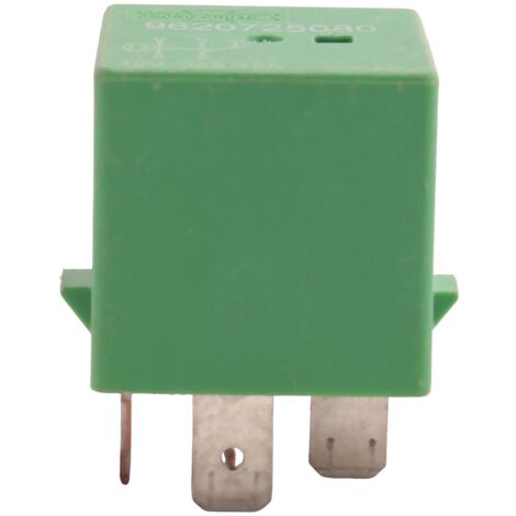 12V 35A 5 Pins Cooling Radiator Fan Relay Green 6547TX for 206 207 306 ...