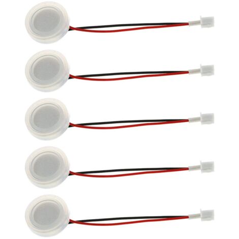 5 Pcs 20mm 1.7Mhz Ultrasonic Mist Maker Fogger Ceramics Discs with Wire ...