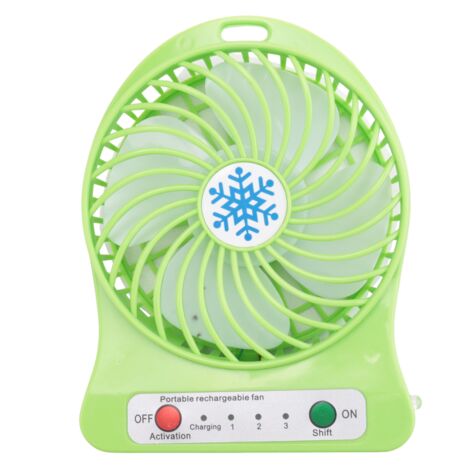 Portable Rechargeable Mini Fan Air Cooler Desk USB Cooling Handheld ...