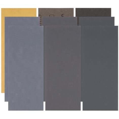 9 Pcs 3000 5000 7000 High Grit Wet And Dry Sandpaper Assortment Drywall ...