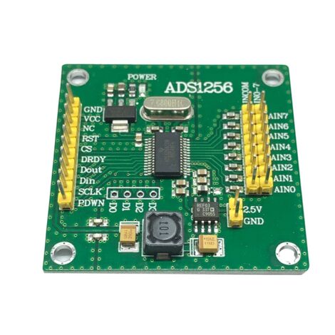 High-Precision ADC ADS1256 Analog-To-Digital Conversion 24-Bit Eight ...