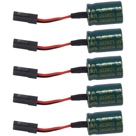 5Pcs 3300UF 16V Voltage Protector A3 Flight Control Receiver Large ...