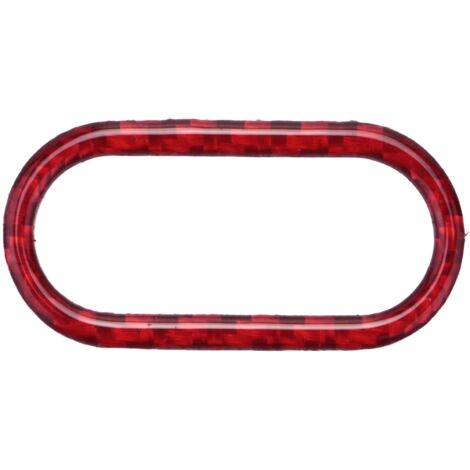 Red Carbon Fibre Interior Warning Light Cover for F55 F56 Countryman F60