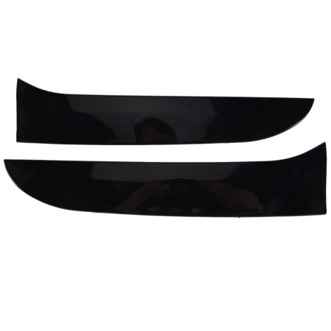 Gloss Black Rear Side Wing Roof Spoiler Stickers Trim Cover for Golf 6 ...