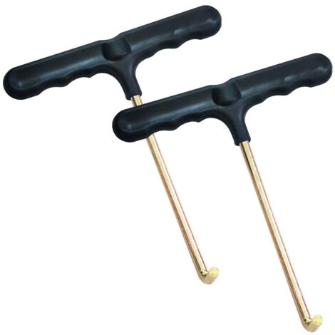 2Pcs Trampoline Spring Pull Tool, Puller T-Hook Tool