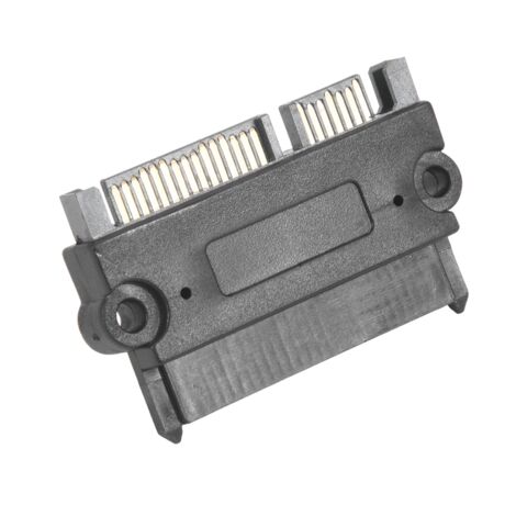SATA 22P 7 + 15 Male to 22Pin Female Convertor Adapter