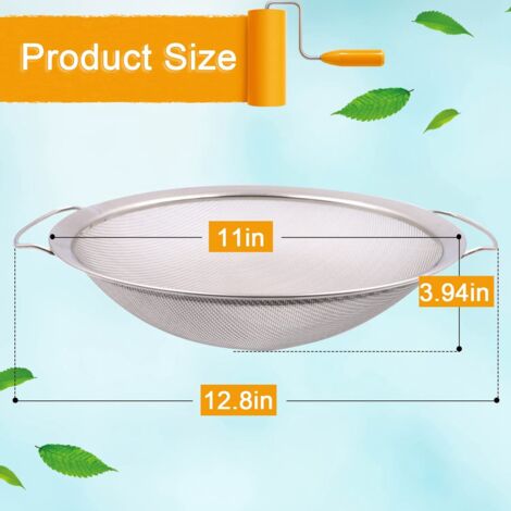 60 Mesh 304 Stainless Steel Fine Paint Strainer for 5 Gallon Bucket ...