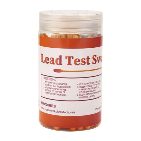 Lead Test Kit Swabs - Paint Kit, Check Swab for Home Use, Results in ...