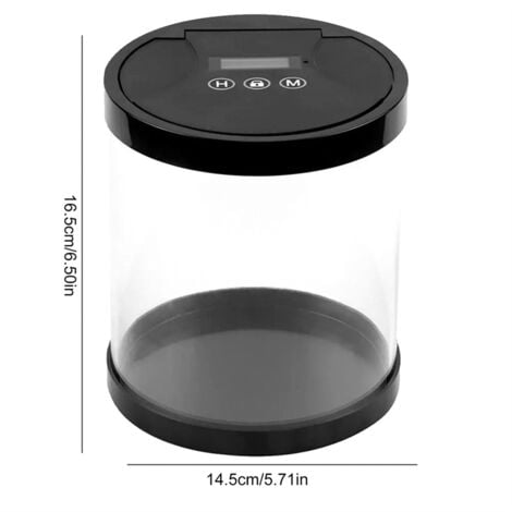 Electronic Time Lock Box Timer Container Multi Function Bin for Toys ...