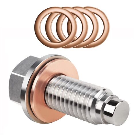 Magnetic Oil Drain Plug M14X1.5 - Neodymium Magnet Stainless Steel Bolt ...