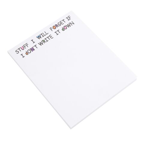 Funny Sticky Note, to Do List Notepad Stationery, Office Supplies ...