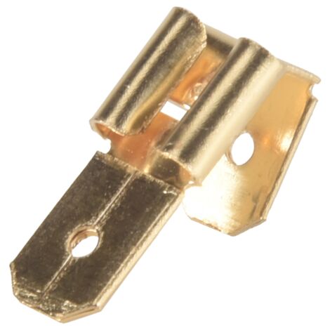 25 Pcs Piggyback Spade Connectors, 3 Way Adapter Dual Male to Single ...