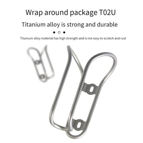 Bicycle Kettle Rack Titanium Alloy Hollow Riding Water Bottle Cage ...