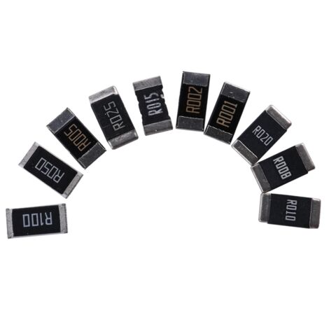 50Pcs Alloy Resistance 2512 SMD Resistor Samples Kit