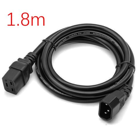 Power Extension Cord, IEC320 C14 to C19 Conversion Power Cord for Ups ...
