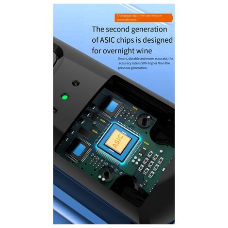 Alcohol Tester Air-Blown Drunk Driving Test Measurement