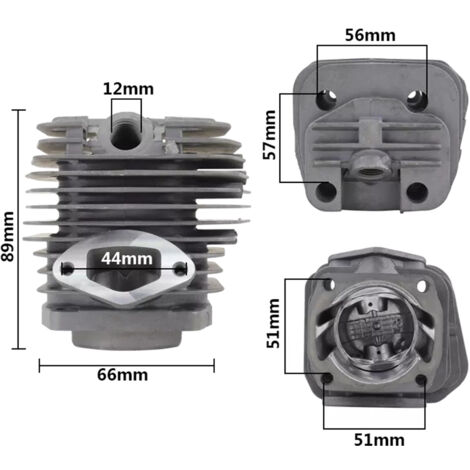 Cylinder Piston Gasket Assy Chinese 58Cc Chainsaw Engine Rebuilt Kit