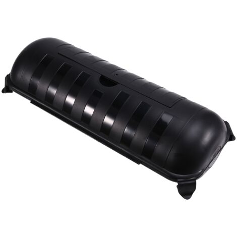 Extension cable Plug Connection Protective Safety Cover Black