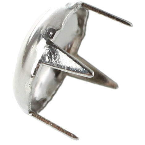 200X copper 8mm Silver Round Cone rivet rivet punk decoration rivet ...