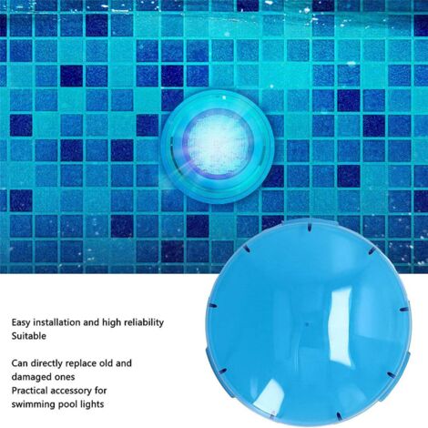 Underwater Pool Light Lens Cover Universal Lamp Aquarium Blue