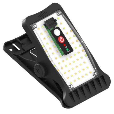 Solar outdoor clip light led courtyard garden