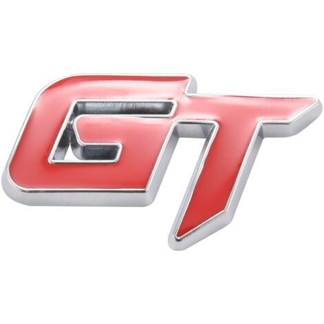 3d Gt Logo Car Sticker Fashion Car Decor Sticker For Focus 2 3 Fiesta ...