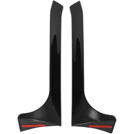 1 Pair Black Window Spoiler Stickers Trim Cover for V-W Golf 6 MK6