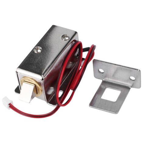 Mini Electromagnetic Lock DC 12V Electric Small Control Cabinet Door ...