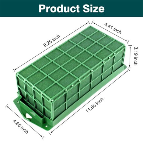 Floral Foam Cage, 3 Pack Blocks for Flower