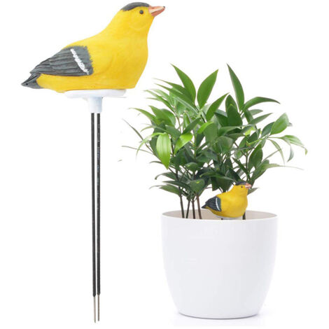 Soil Moisture Meter Watering Alarm Bird Plant Water Tester Hygrometer ...