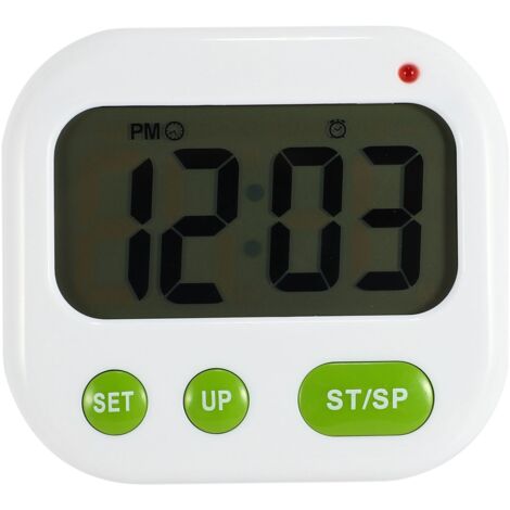 Vibration Alarm Clock Luminova Led Digital Timer Electronic Candy Watch ...