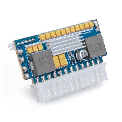 450W 24Pin 12V DC Input Output Realan Mini ITX PSU ATX PC Switch DC-DC ...