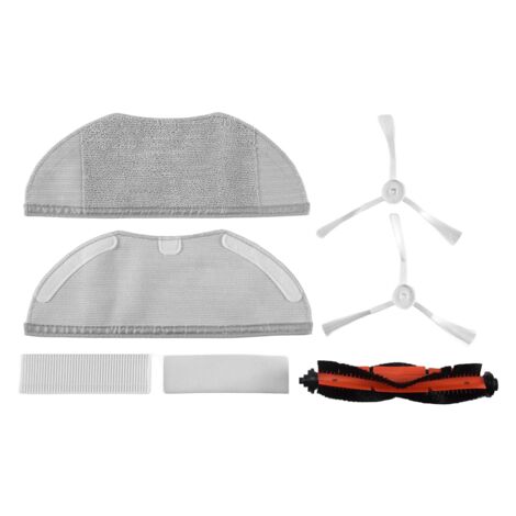 Main Brushes Side Brush Filters Cleaning Rag Mop Cloths for G1 Robot ...