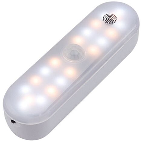 Table Lamp Hanging Magnetic LED Desk Rechargeable Bedroom Night Closet ...