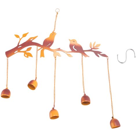 Stunning Birds Bells Wind Chime for Outdoor Garden and Indoor Room Embellishment
