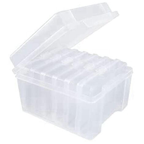 4X6 Photo Storage Box Pictures Organizers Case Keeper Container Seed ...