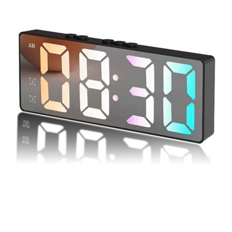 Colorful Alarm Clock for Kids - Digital Clocks Bedside Bedroom Home ...