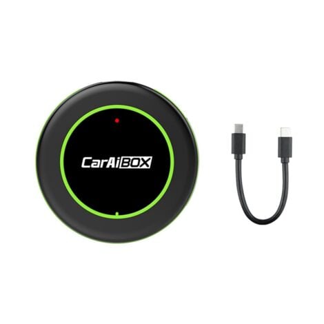 CarAiBOX CarPlay Adapter Wired to Wireless Carplay Screen Projection ...
