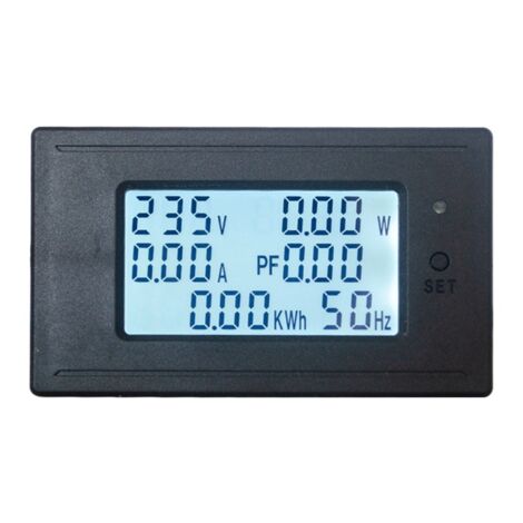 4400W Voltmeter Ammeter AC 20A Power Electricity Meter HD Digital ...