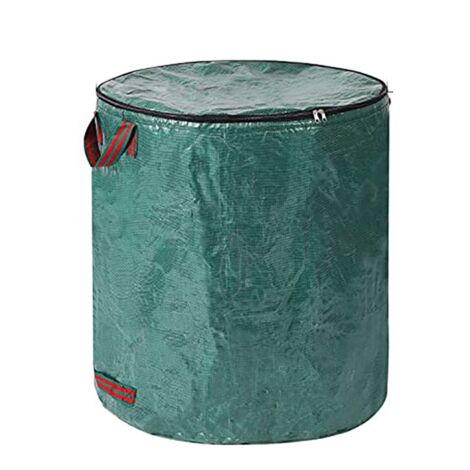 Garden Leaf Bag with Cover Garden Leaf Garbage Collection Bag Reusable ...