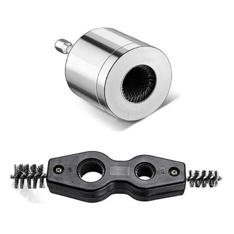 15mm Metal Copper Pipe Cleaner with Double Head Tubing Brushes Cleaning ...